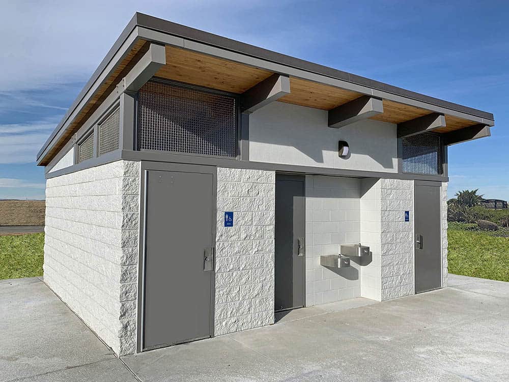 Concrete Block - Public Restroom Company