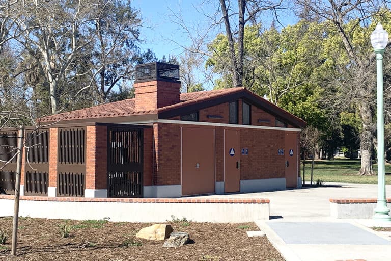 Building Exterior Finishes | Galleries - Public Restroom Company