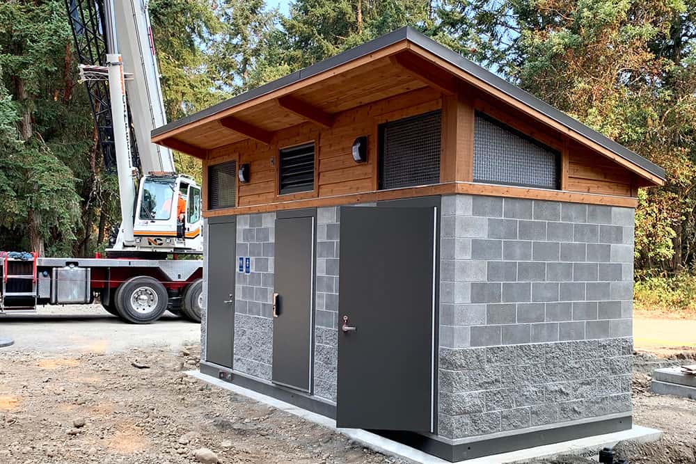 Concrete Block - Public Restroom Company