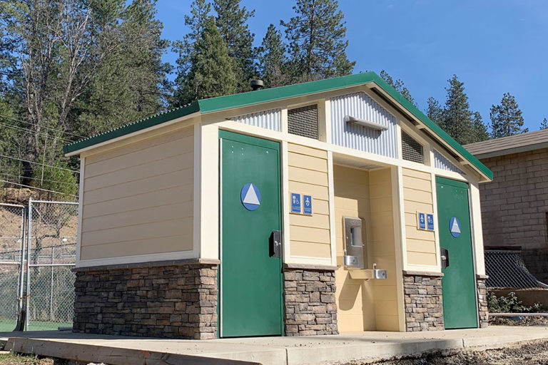 Building Exterior Finishes | Galleries - Public Restroom Company